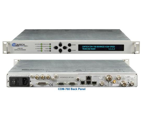 Comtech EF Data CDM-760 Advanced High-Speed Trunking Modem - VSATPlus