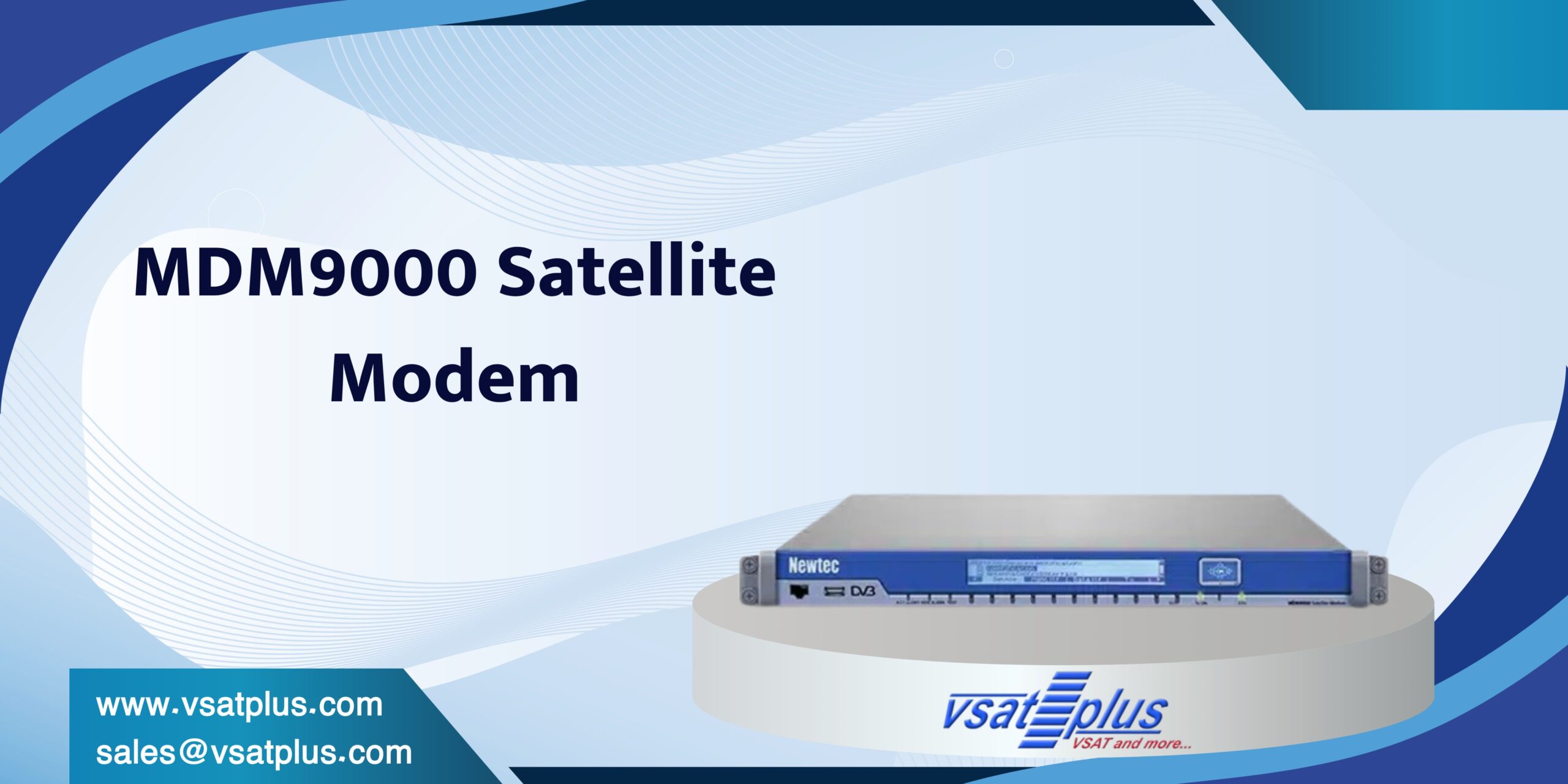 MDM9000 Satellite Modem - VSATPlus